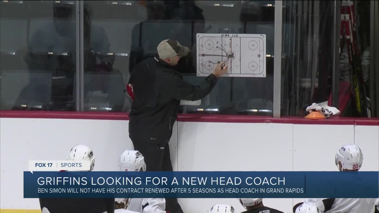 Griffins part ways with Ben Simons after 8 seasons, 5 as head coach