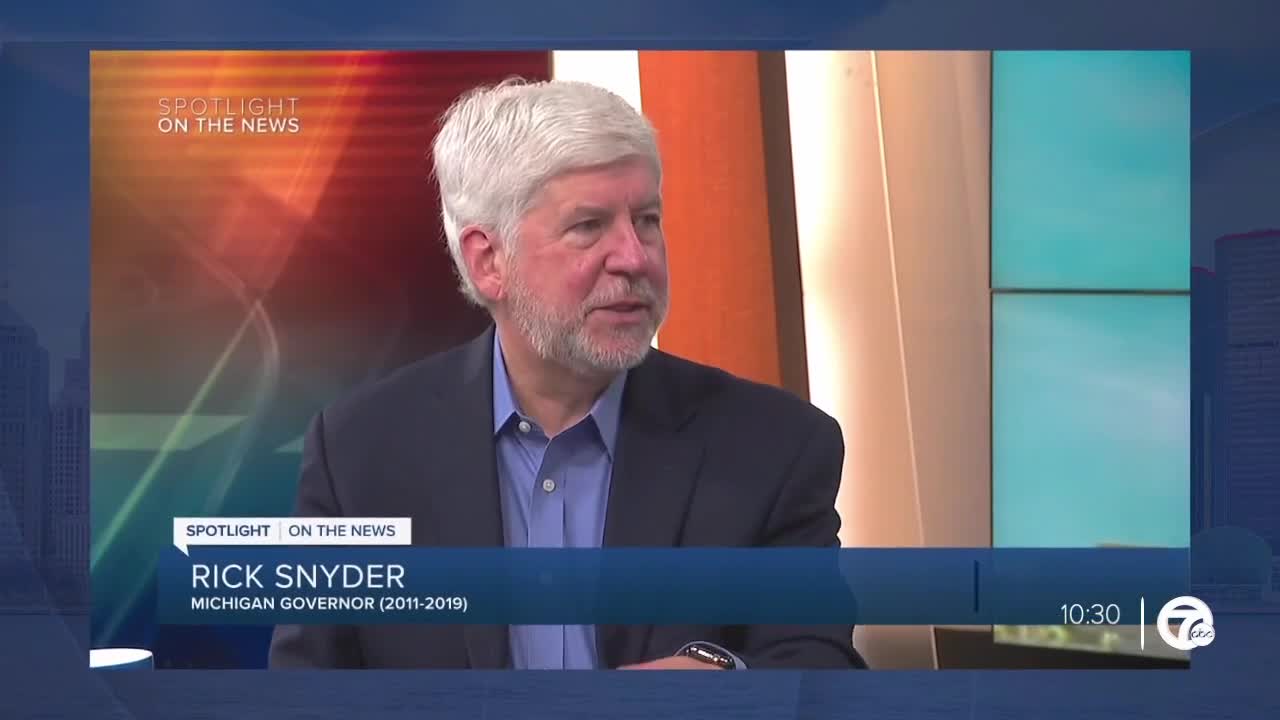 Spotlight on the News: Former Governor Rick Snyder on cybersecurity ...