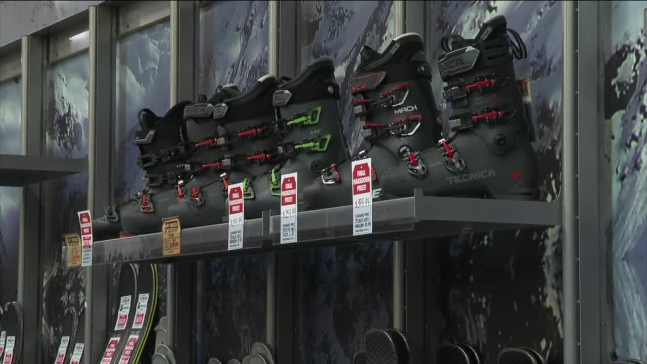 Ski shops still seeing increased sales