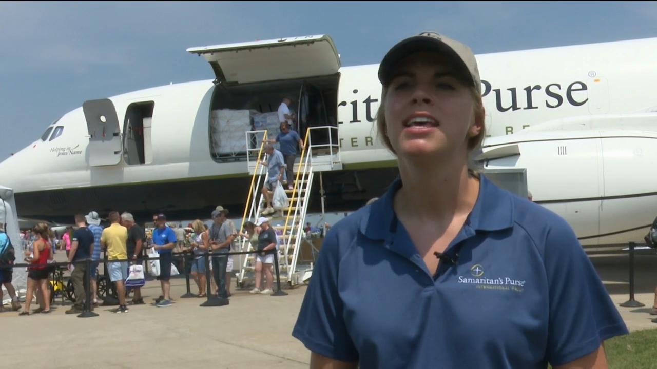 2021 EAA AirVenture making salute to humanitarian aviation