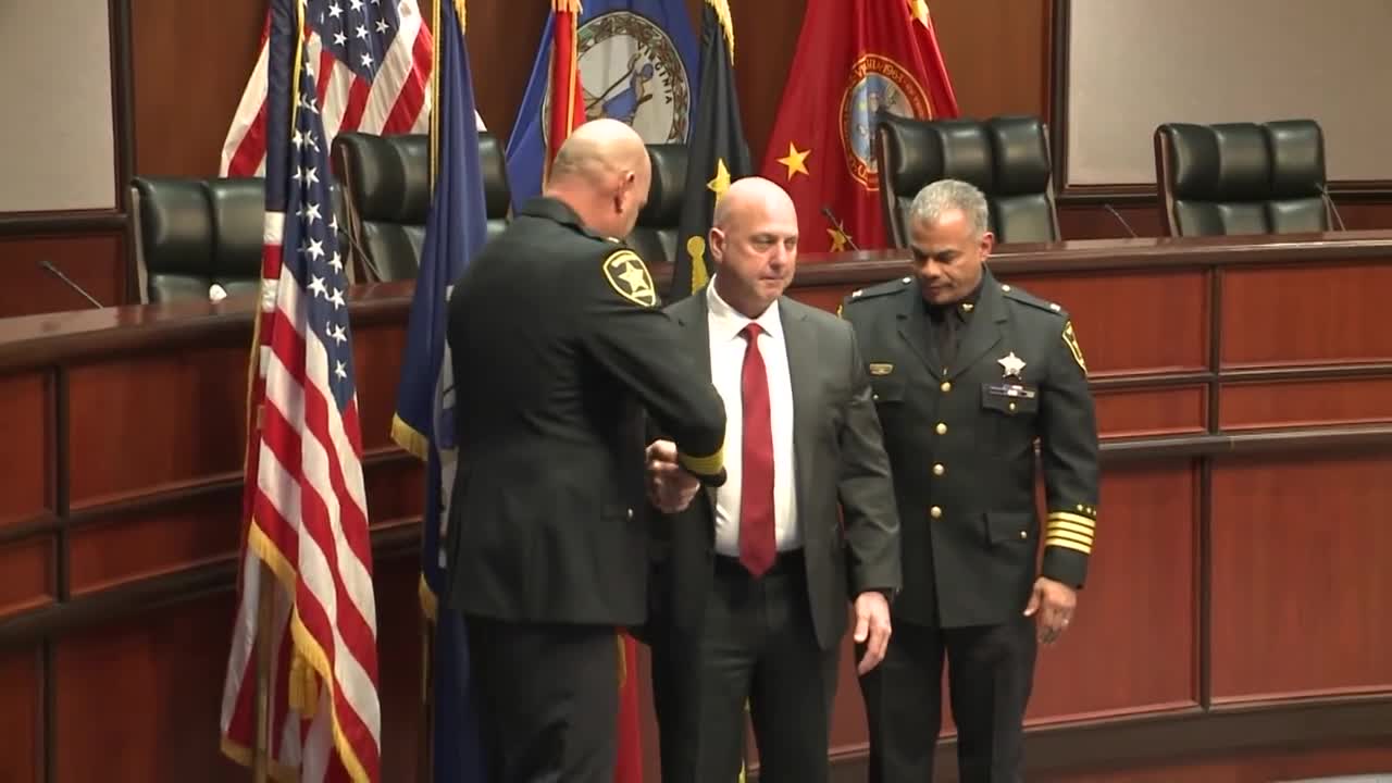 Scott Chambers, Chesapeake deputy injured in shootout, earns national ...