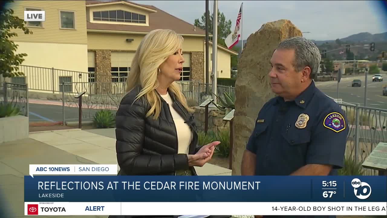 Cal Fire San Diego chief reflects on lessons learned from Cedar Fire