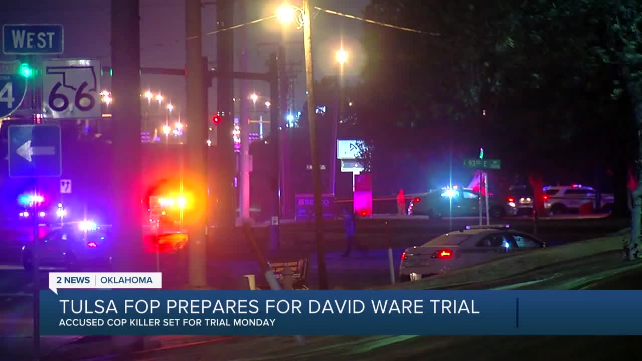 Tulsa FOP prepares for David Ware trial