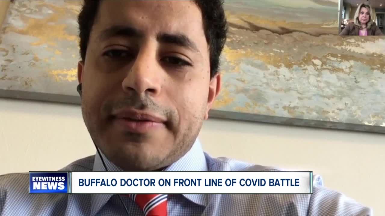 Buffalo doctor on the front lines of COVID war in NYC