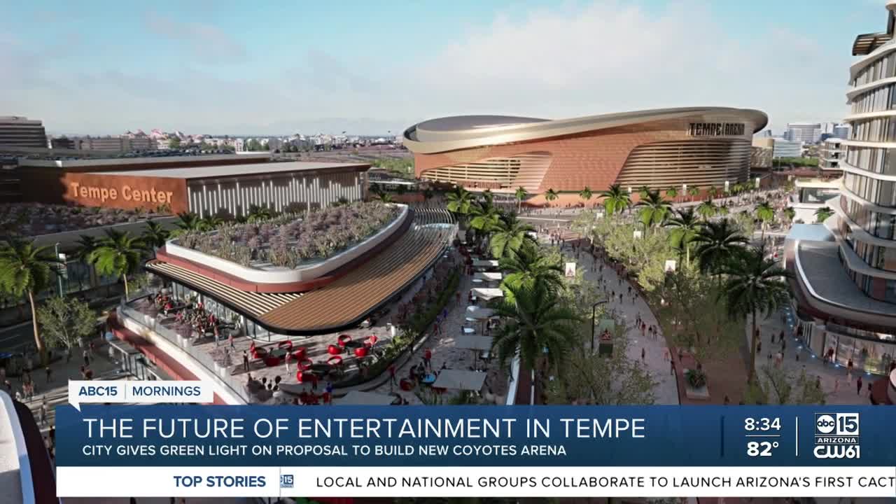Arizona Coyotes release updated renderings of Tempe District