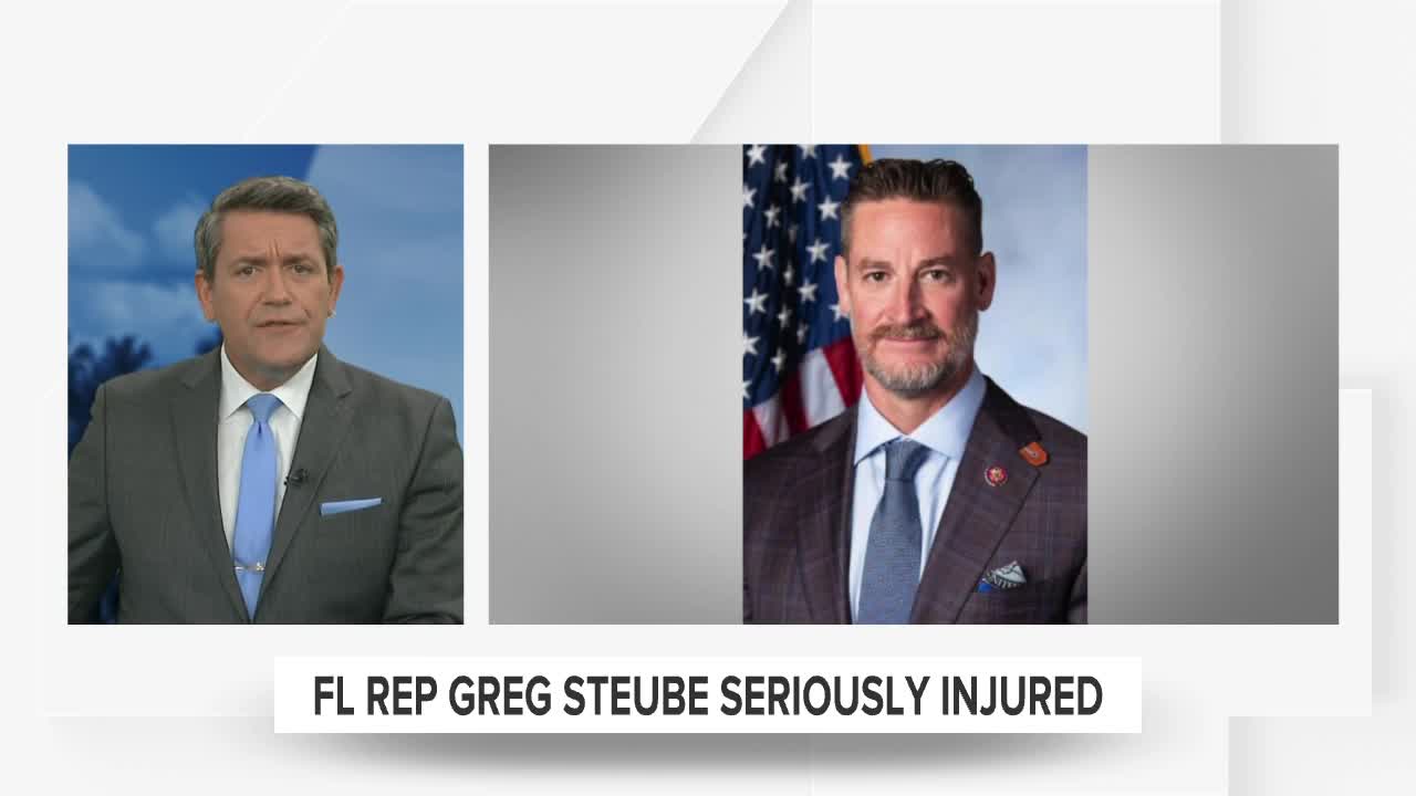 Congressman Greg Steube suffers from injures after an accident at his home