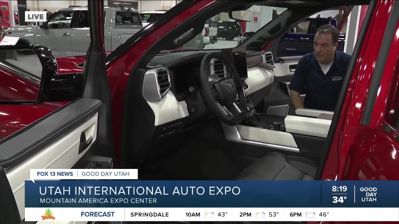 Utah International Auto Expo at the Mountain America Exposition Center
