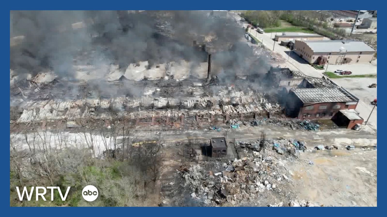 EPA: Indiana warehouse fire debris contains lead, benzene, asbestos