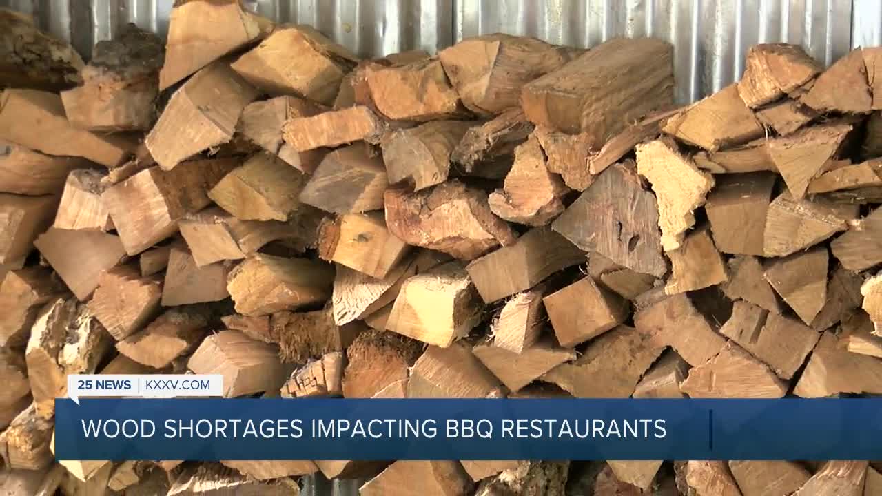 Wood shortages impacting local barbecue restaurants