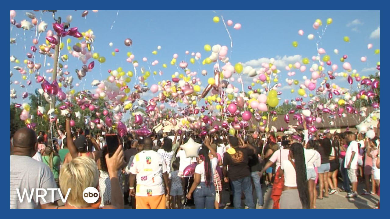 Balloon release held to honor 16-year-old Serenity Wilson