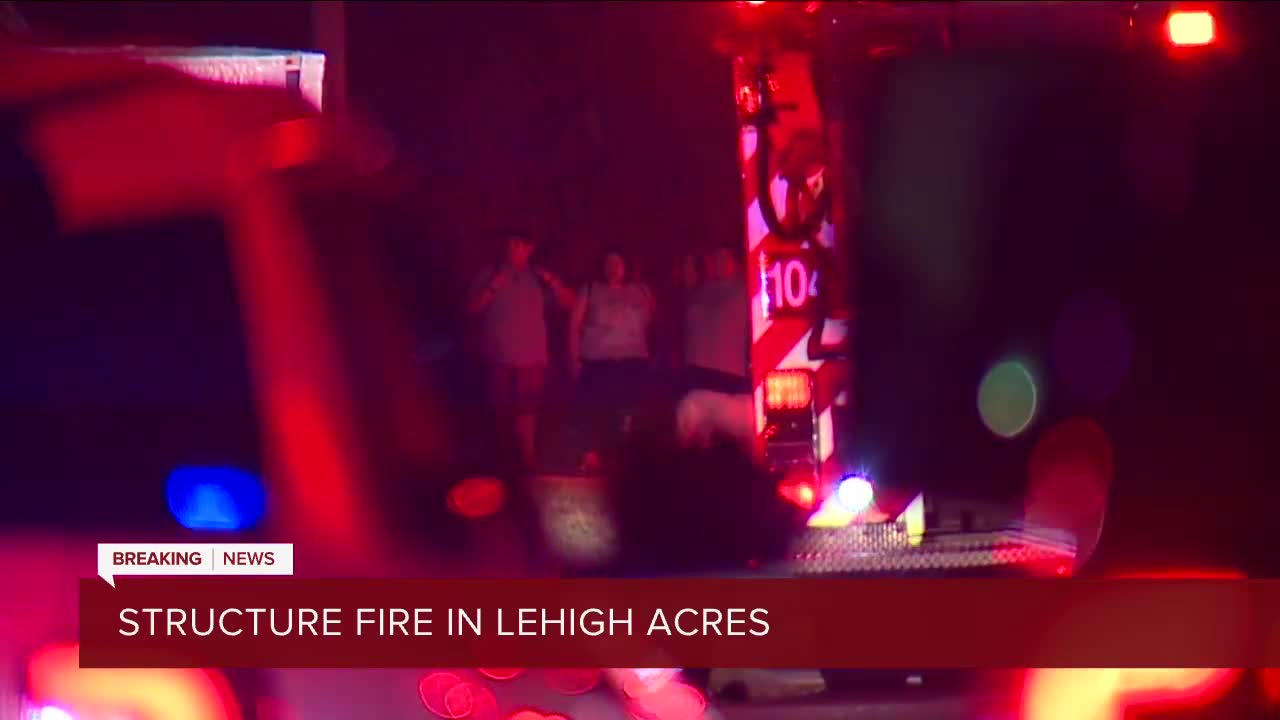 No one hurt in Lehigh Acres house fire