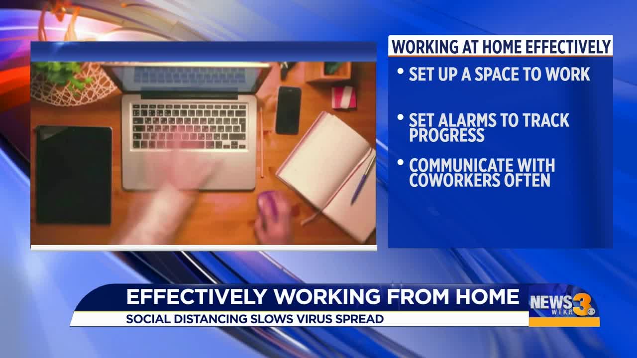 How to effectively work from home while social distancing