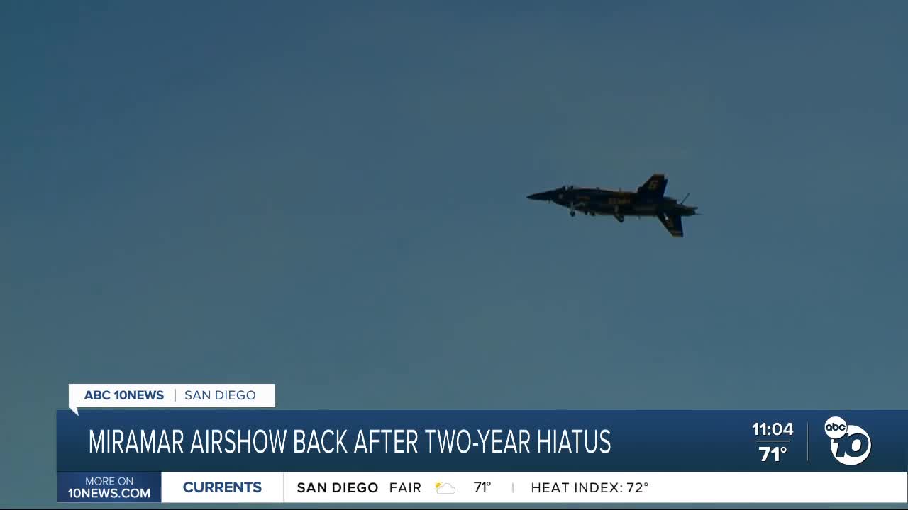 Thousands return to MCAS Miramar for Airshow