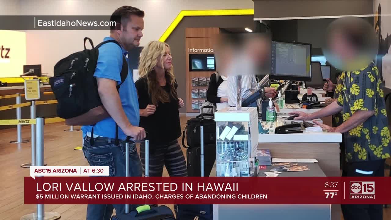 PD: Mom of missing Idaho kids arrested in Hawaii on $5M warrant