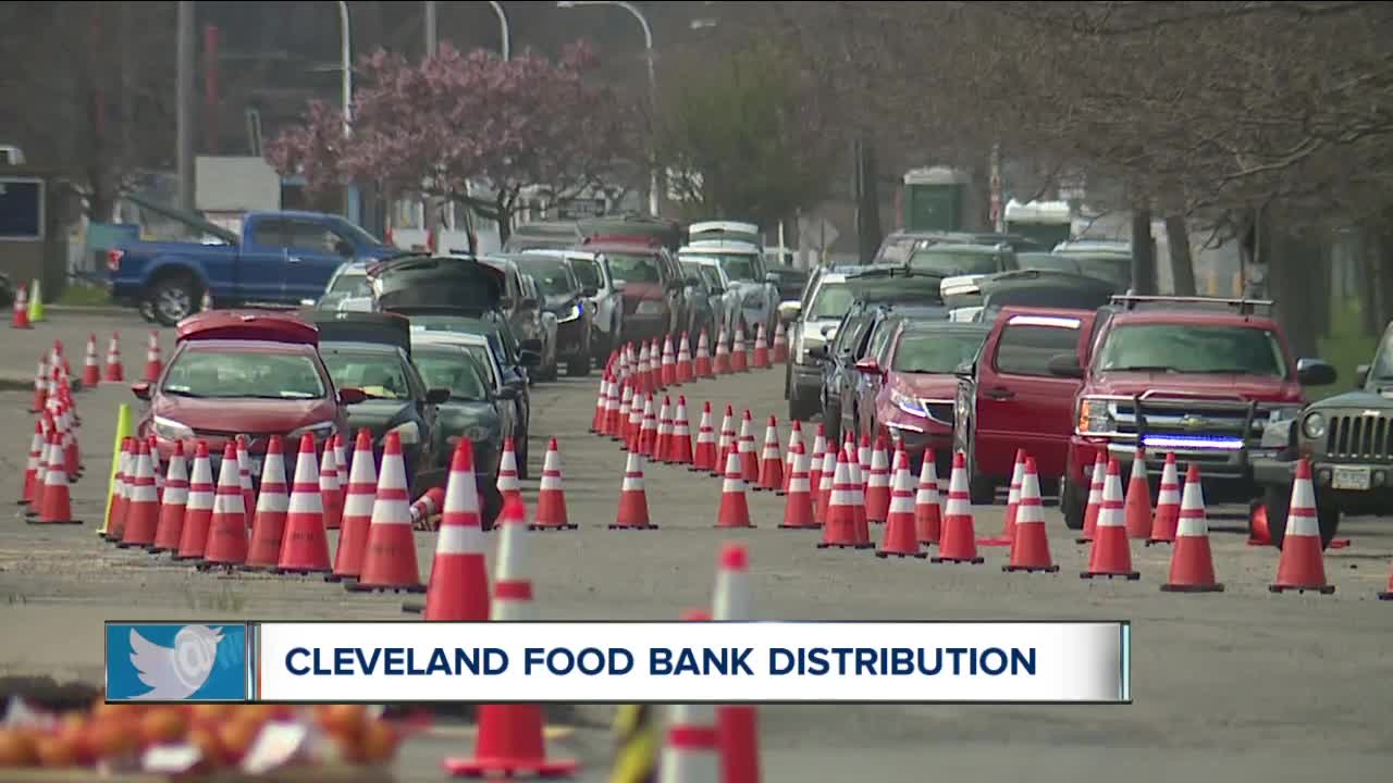 Greater Cleveland Food Bank continues to provide to families in need