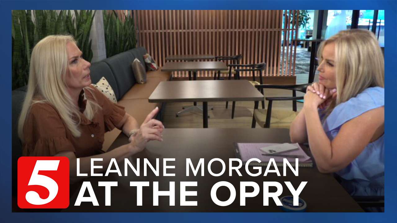 Leanne Morgan heads into the circle Wednesday evening