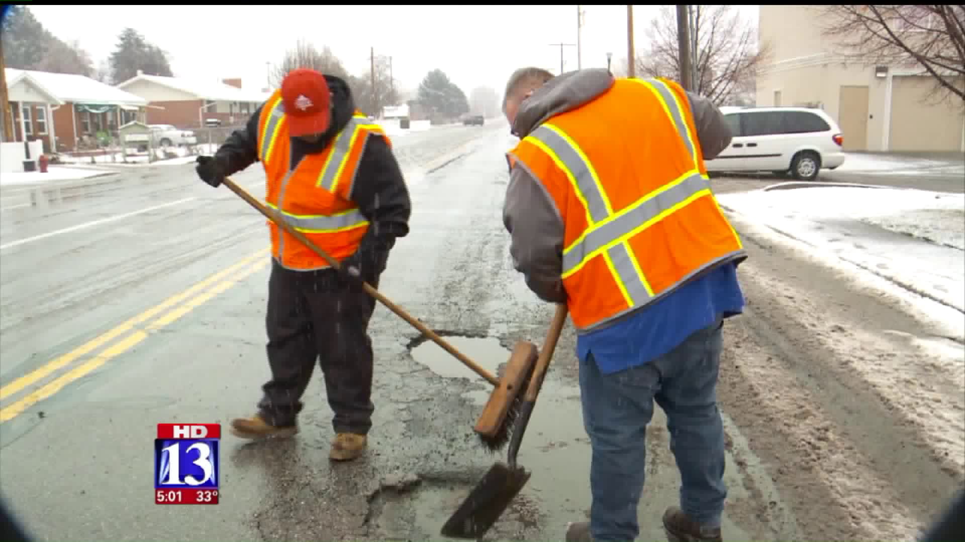 Meet the pothole patrol repairing the road in Orem