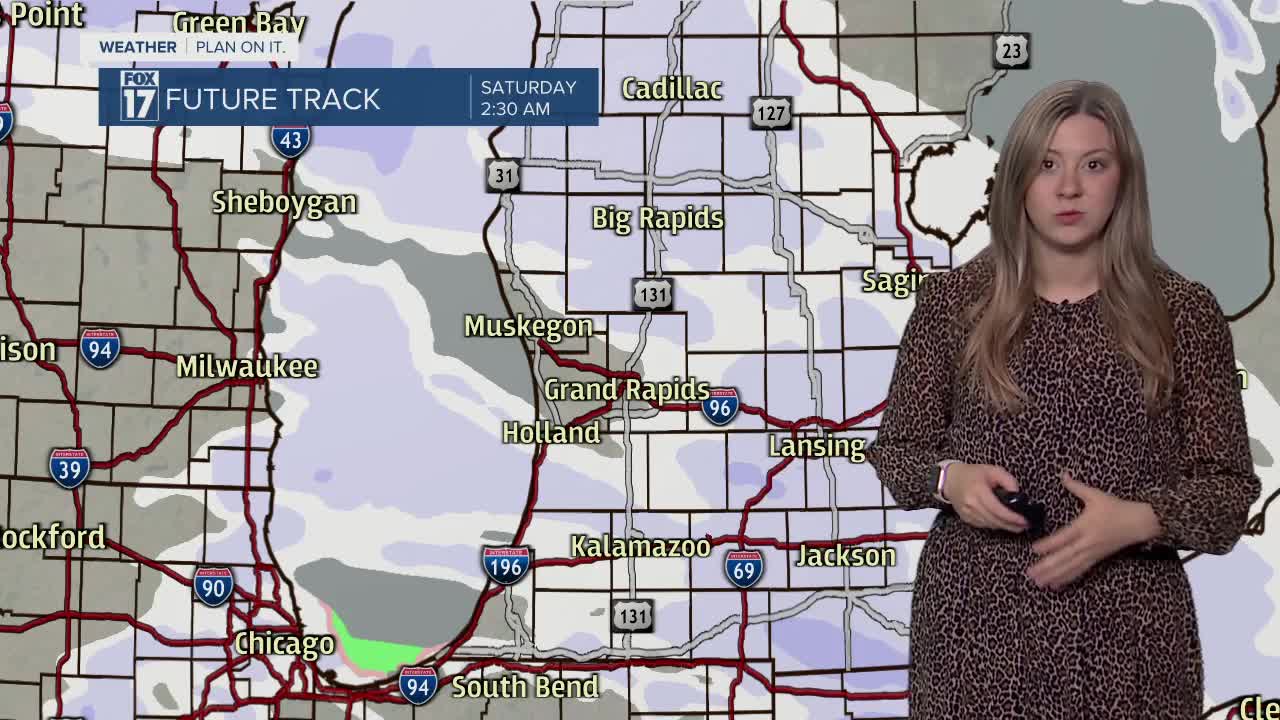Tonight's Forecast: Light snow showers & cold temperatures